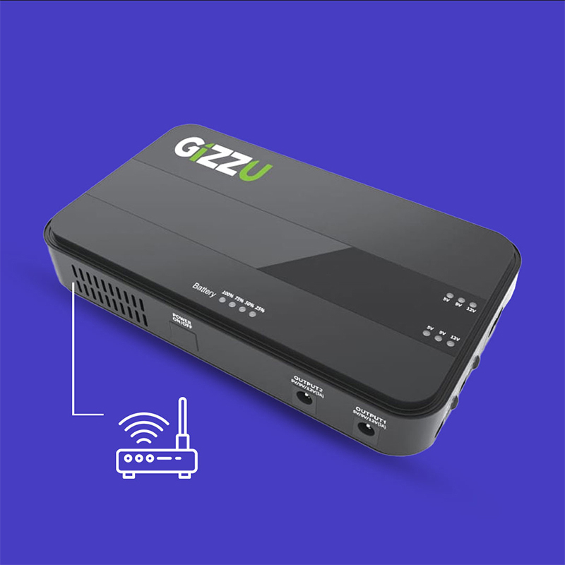 27% off on Gizzu 36W 8800mAh Mini DC UPS | OneDayOnly