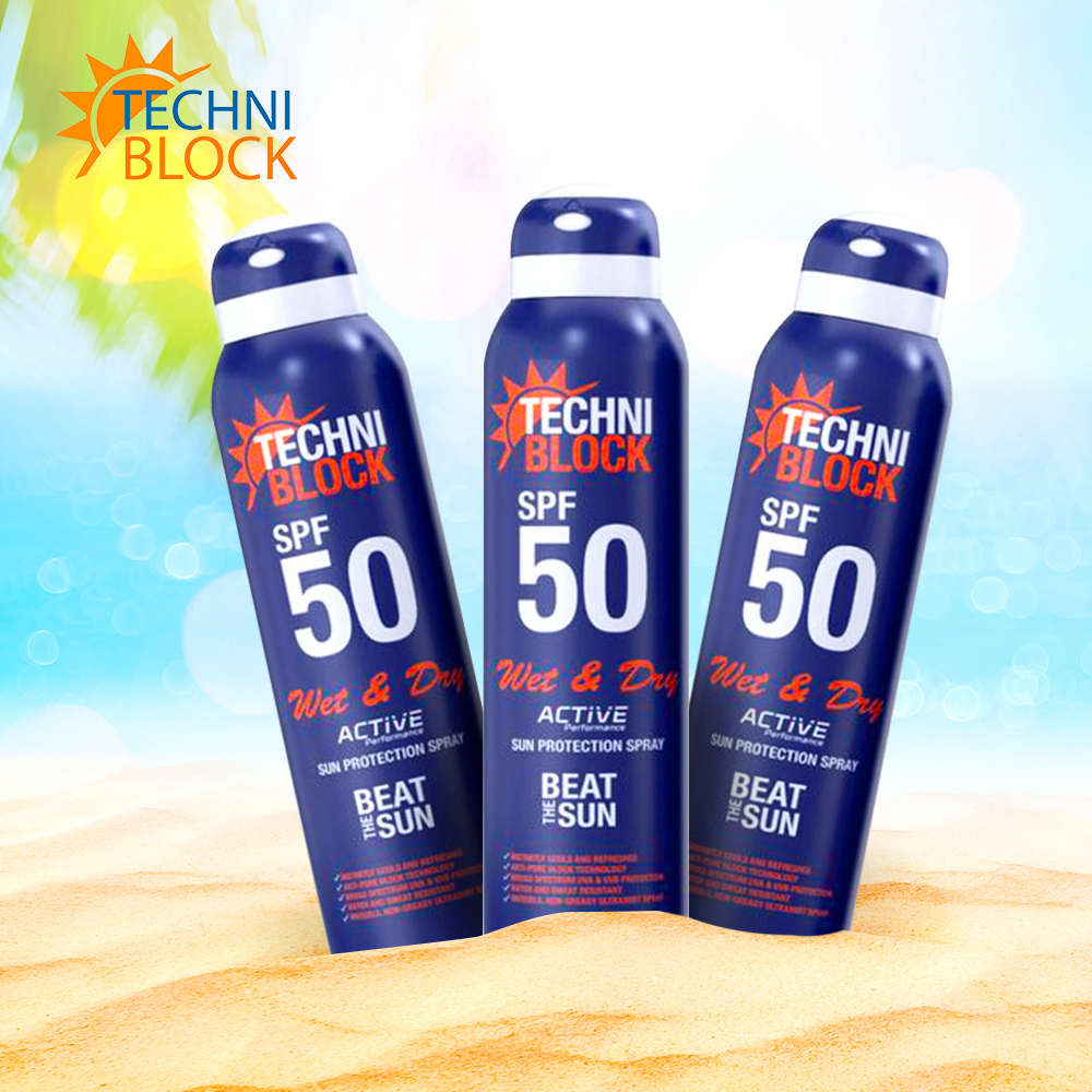 46% off on Techniblock 3x SPF50 Sun Sprays | OneDayOnly