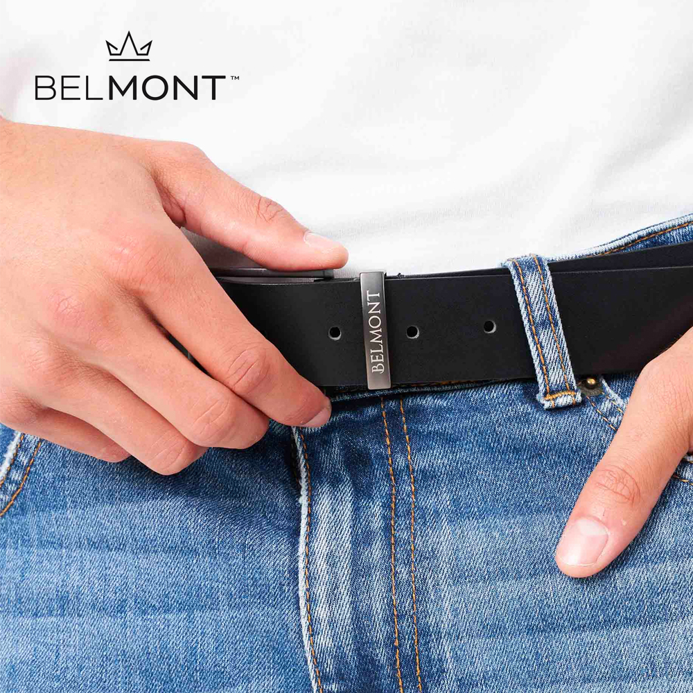 34% off on Belmont Clifford Leather Belt | OneDayOnly