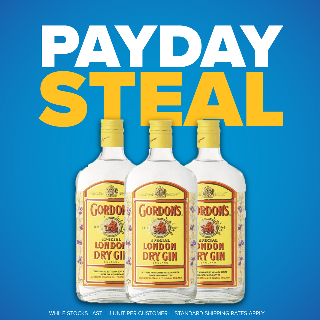 64% off on Gordons 3x 750ml London Dry Gin | OneDayOnly