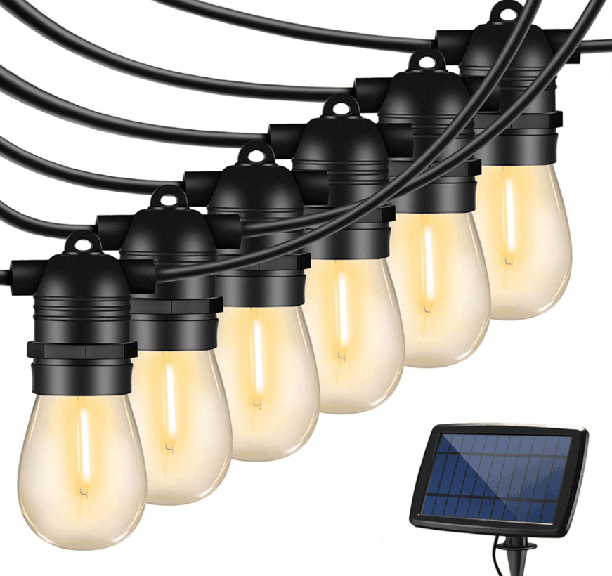 46% off on 10m Solar Vintage String Lights | OneDayOnly