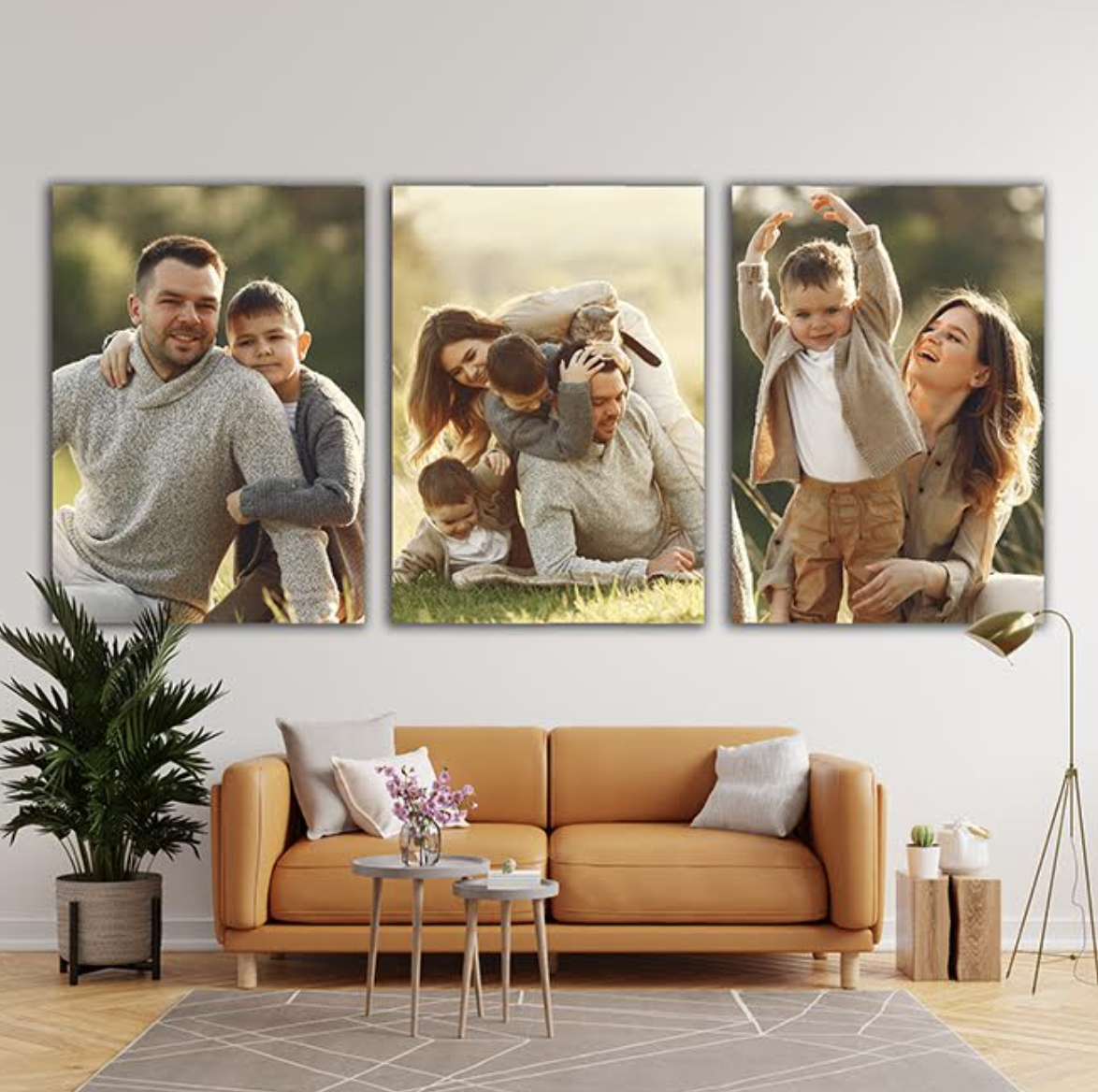 49% off on 3 x Personalized Canvas Pictures | OneDayOnly