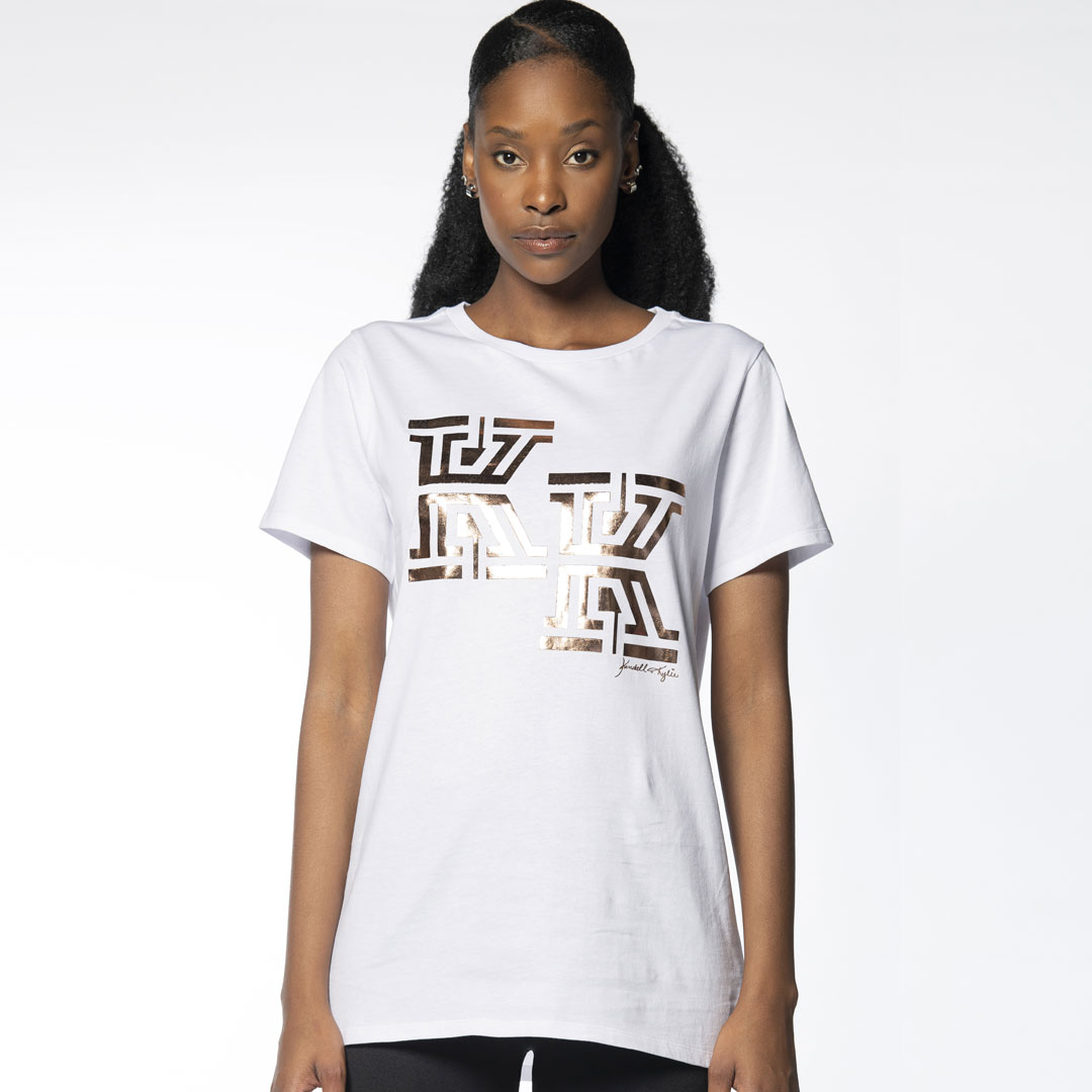 29% off on Ladies Metallic Logo T-Shirt | OneDayOnly