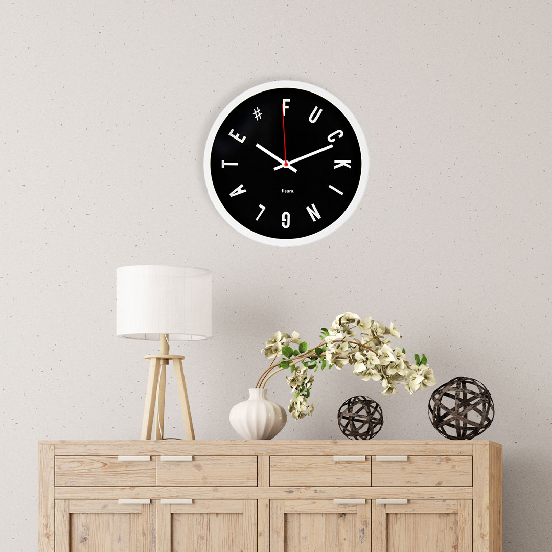 42% off on Fisura 30cm Classic Wall Clock | OneDayOnly