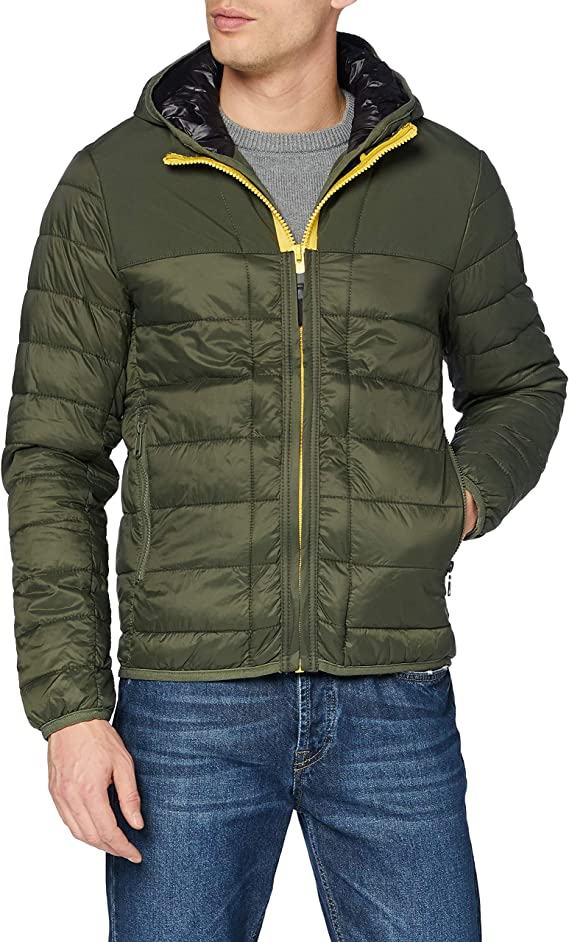 44% off on S.Oliver Men's Green Puffer Jacket | OneDayOnly