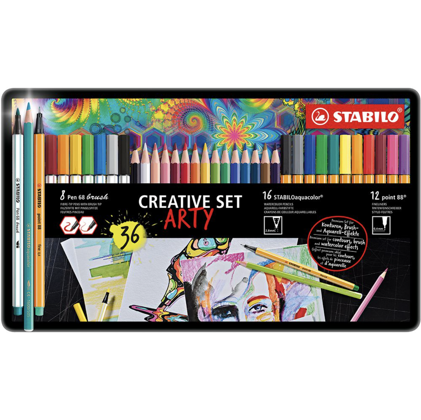 36% off on STABILO 36x Arty Creative Set Box | OneDayOnly