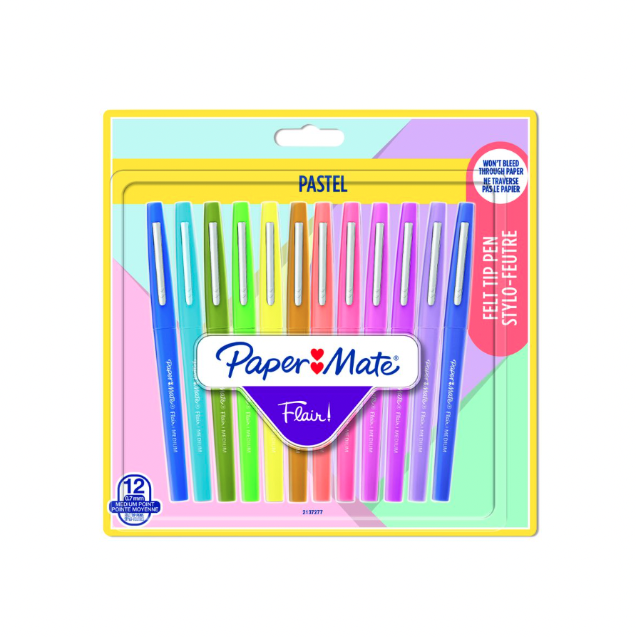 31% off on Paper Mate 12x Pastel Felt Tip Pens | OneDayOnly