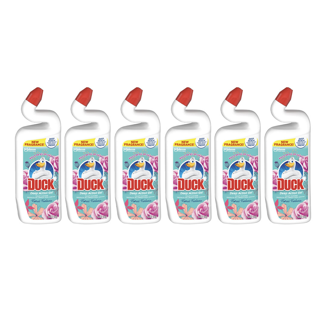 Duck 6x 500ml Toilet Cleaners | OneDayOnly