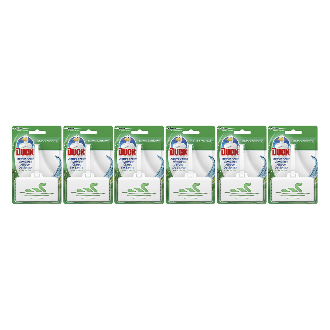 18% off on Duck 6x 50g Active Fresh Rim Blocks | OneDayOnly