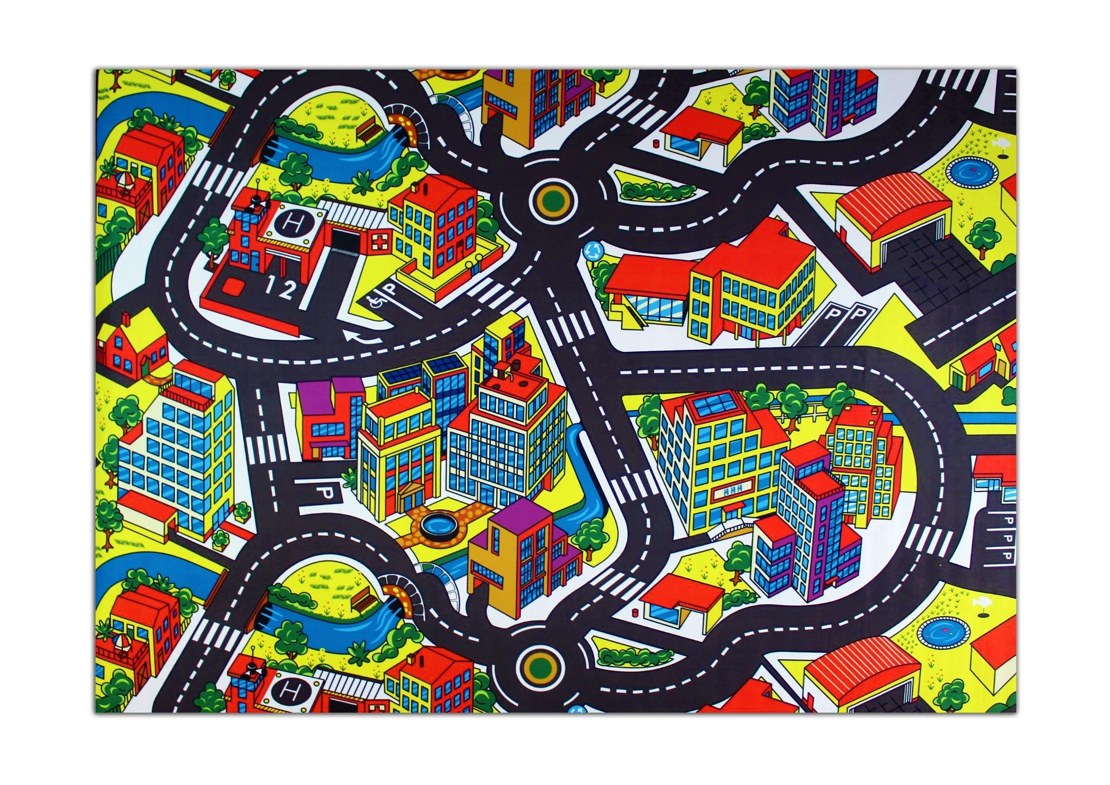 20% off on HD Printed Roads Rug | OneDayOnly