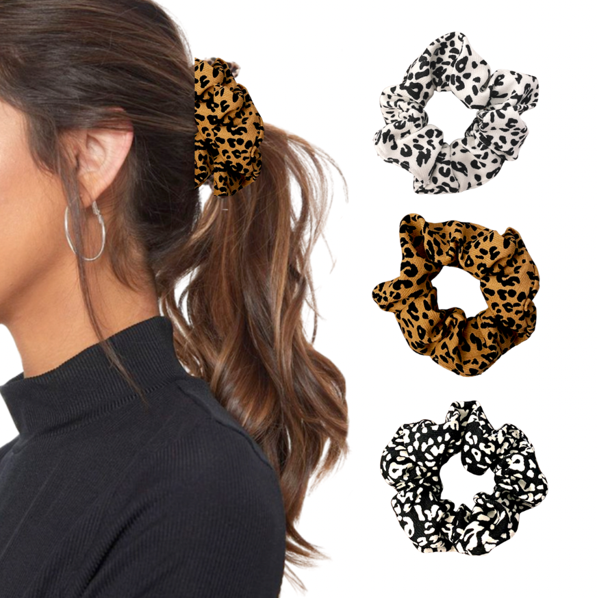 50% off on Luxe 12x Vintage Hair Scrunchies | OneDayOnly