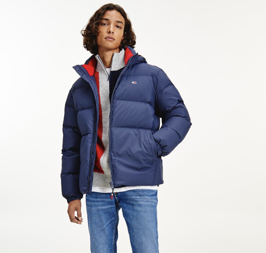 18% off on Tommy Jeans Men's Padded Down Jacket | OneDayOnly