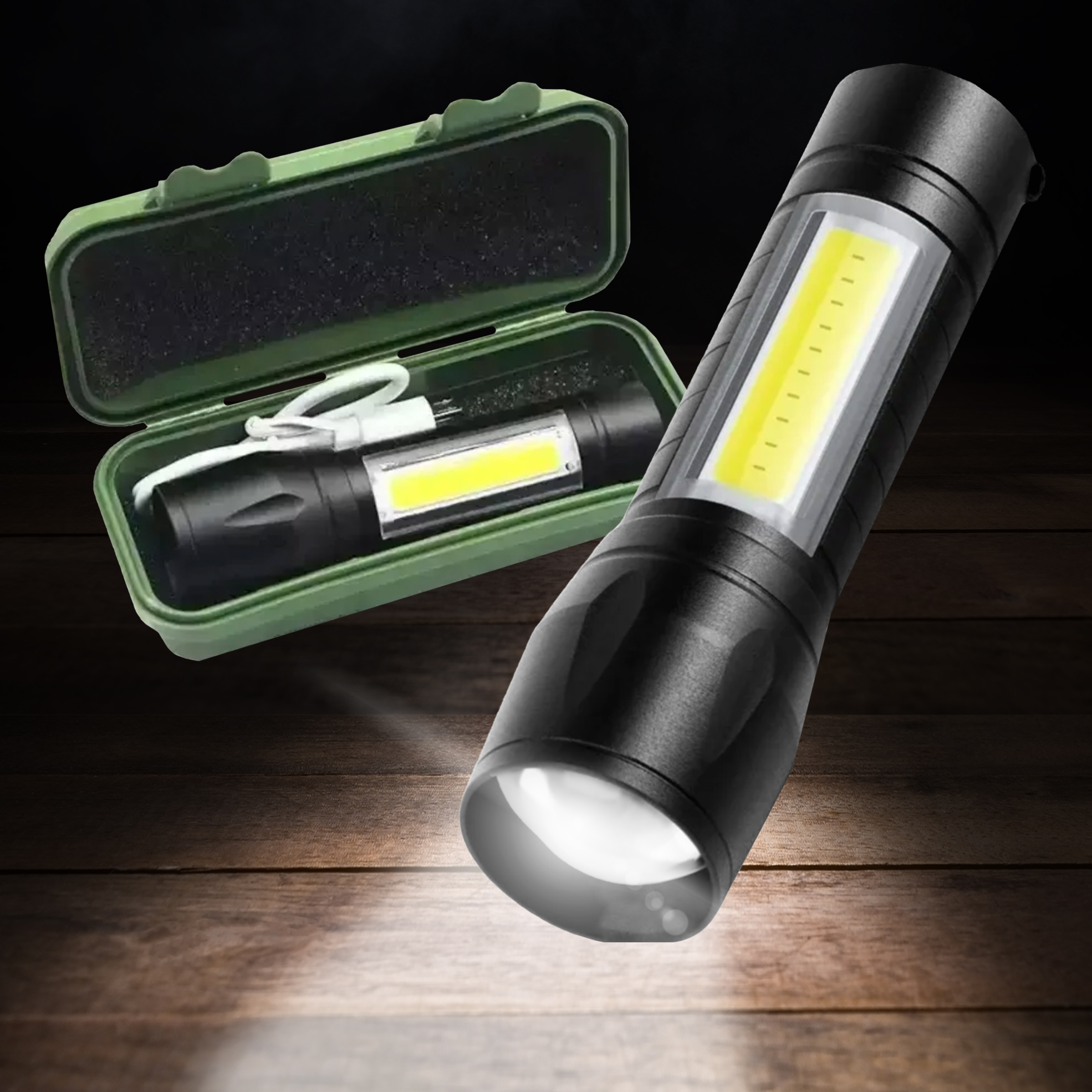 29% off on USB Rechargeable LED Flashlight | OneDayOnly