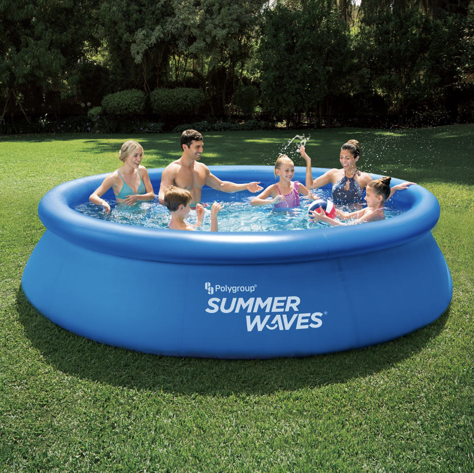 33% off on Summer Waves Quick Set Ring Pool | OneDayOnly