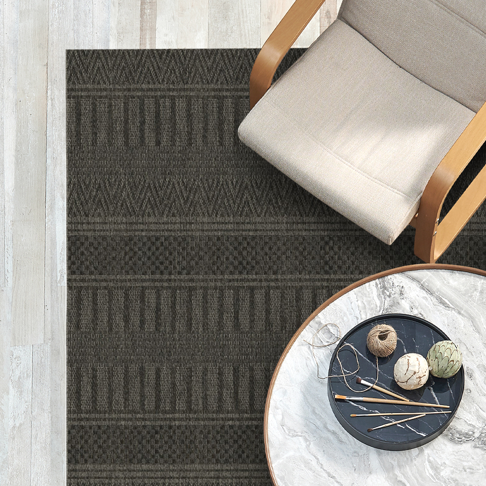 44% off on Grey Ethnic Patio Grace Rug | OneDayOnly