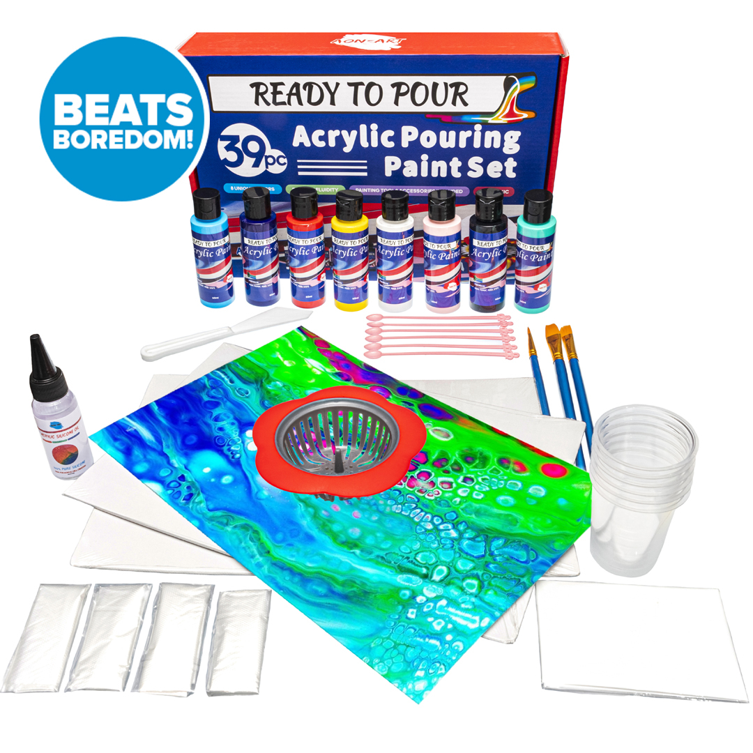 57% off on Aon-Art 39-Piece Paint Set | OneDayOnly