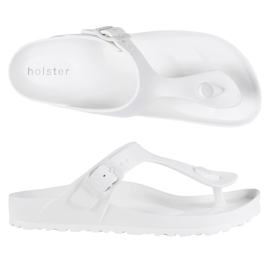 20% off on Ladies White Coastal Sandals | OneDayOnly