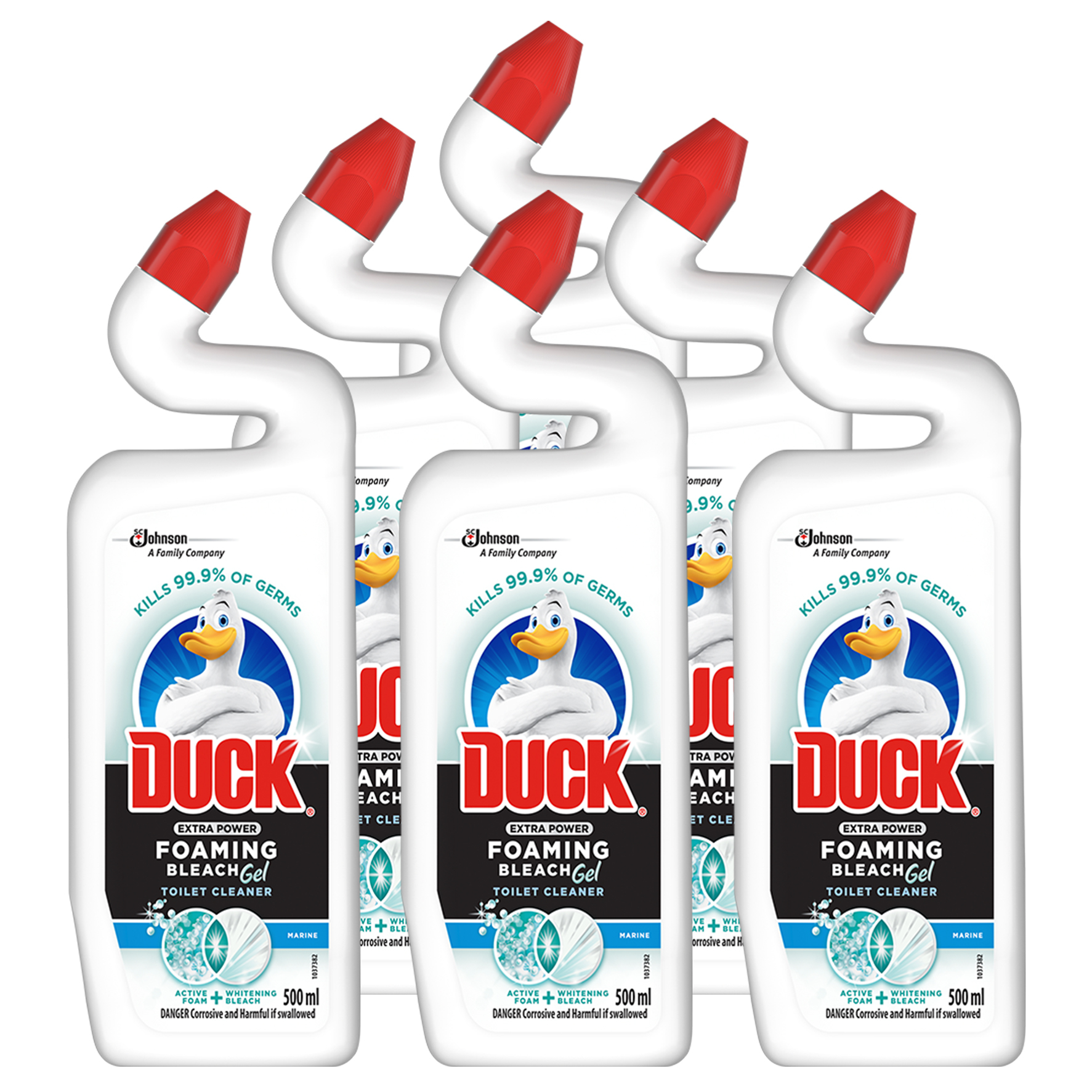 16% off on Duck 6x 500ml Bleach Toilet Cleaners | OneDayOnly