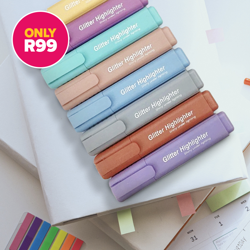 29% off on 4-Piece Glitter Highlighters | OneDayOnly