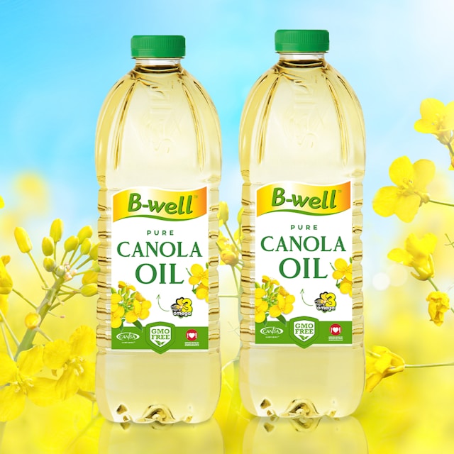 B-well 2x 2L Pure Canola Oils | OneDayOnly