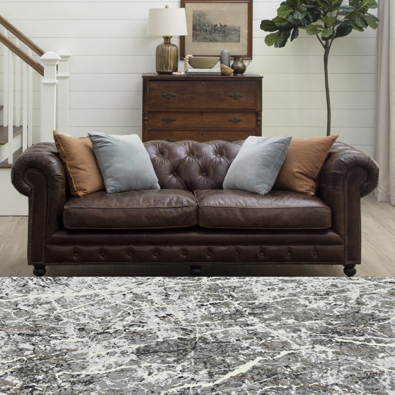 63% off on Skye Azure Abstract Rug | OneDayOnly