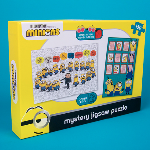 31% off on 150-Piece Minions Double-Sided Mystery Puzzle | OneDayOnly