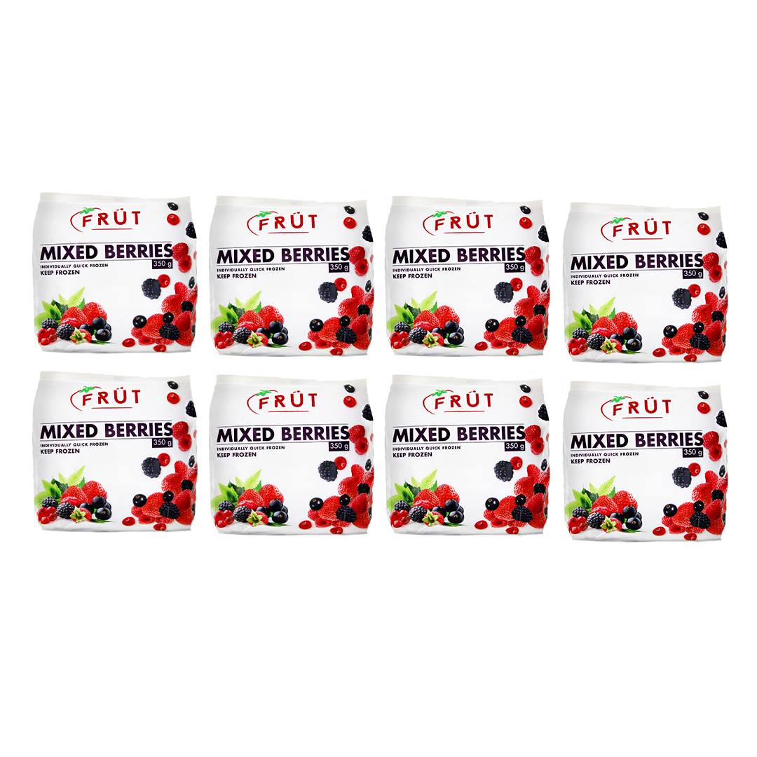 18% off on 8x 350g Mixed Berry Frozen Fruit | OneDayOnly