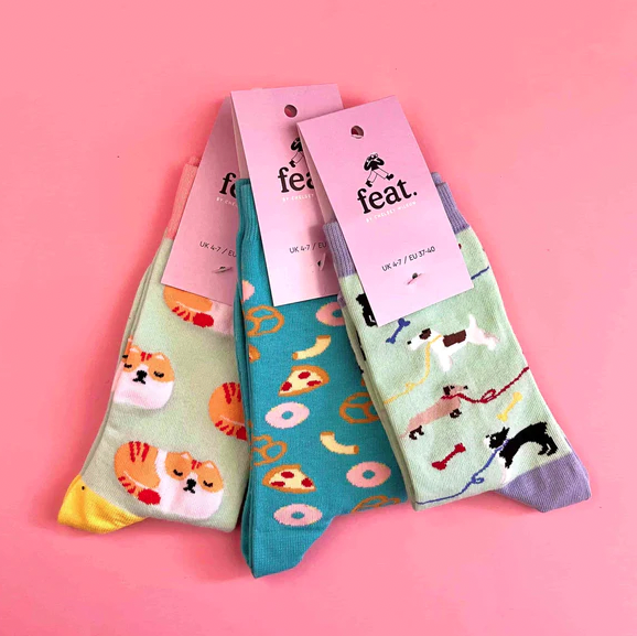 30% off on 3x Ladies or Men's Lucky Packet Socks | OneDayOnly