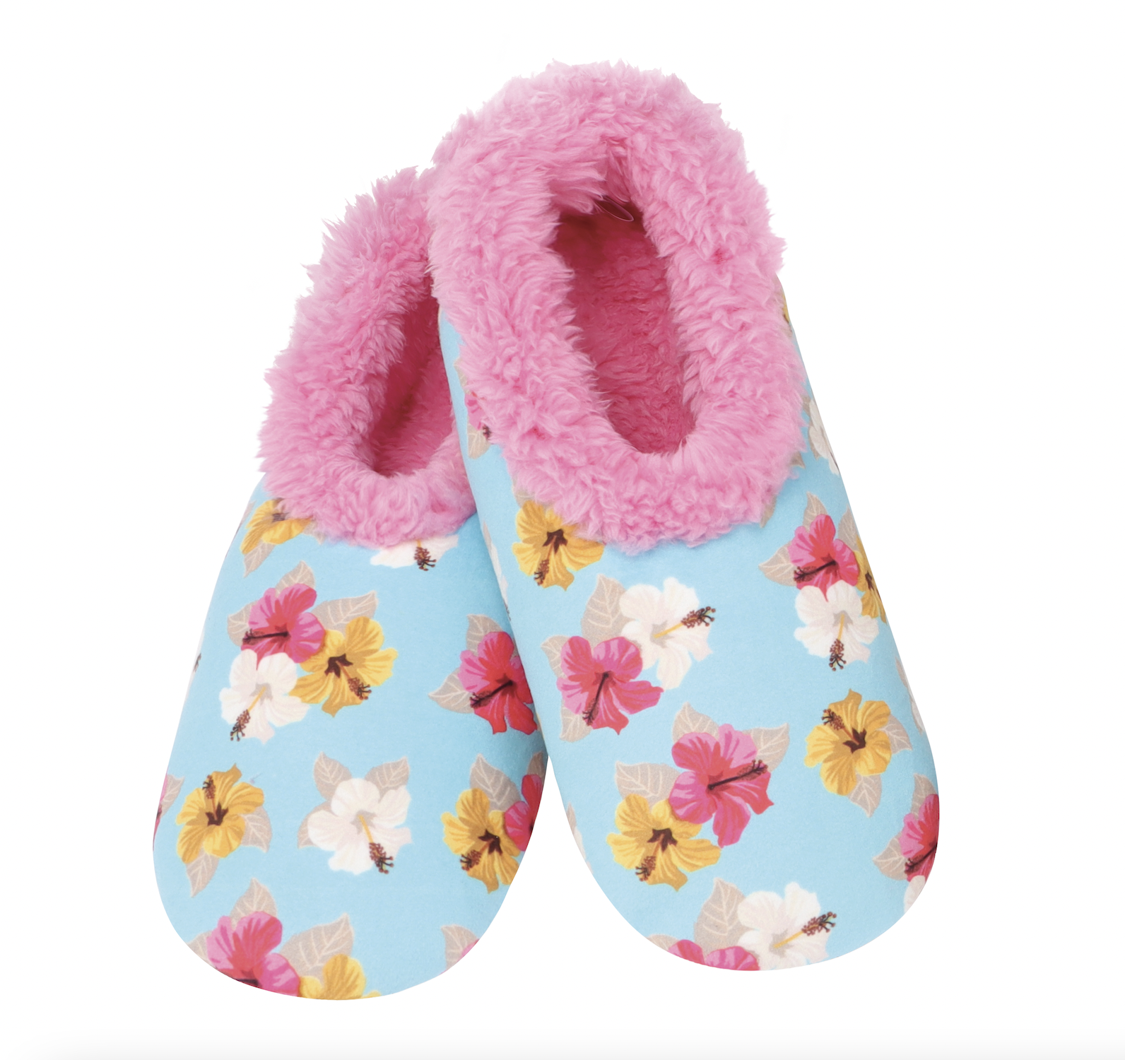 31% off on Ladies Hibiscus Fleece Slippers | OneDayOnly