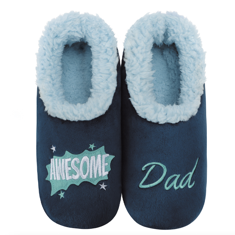 24% off on Snoozies Men's Awesome Dad Slippers | OneDayOnly