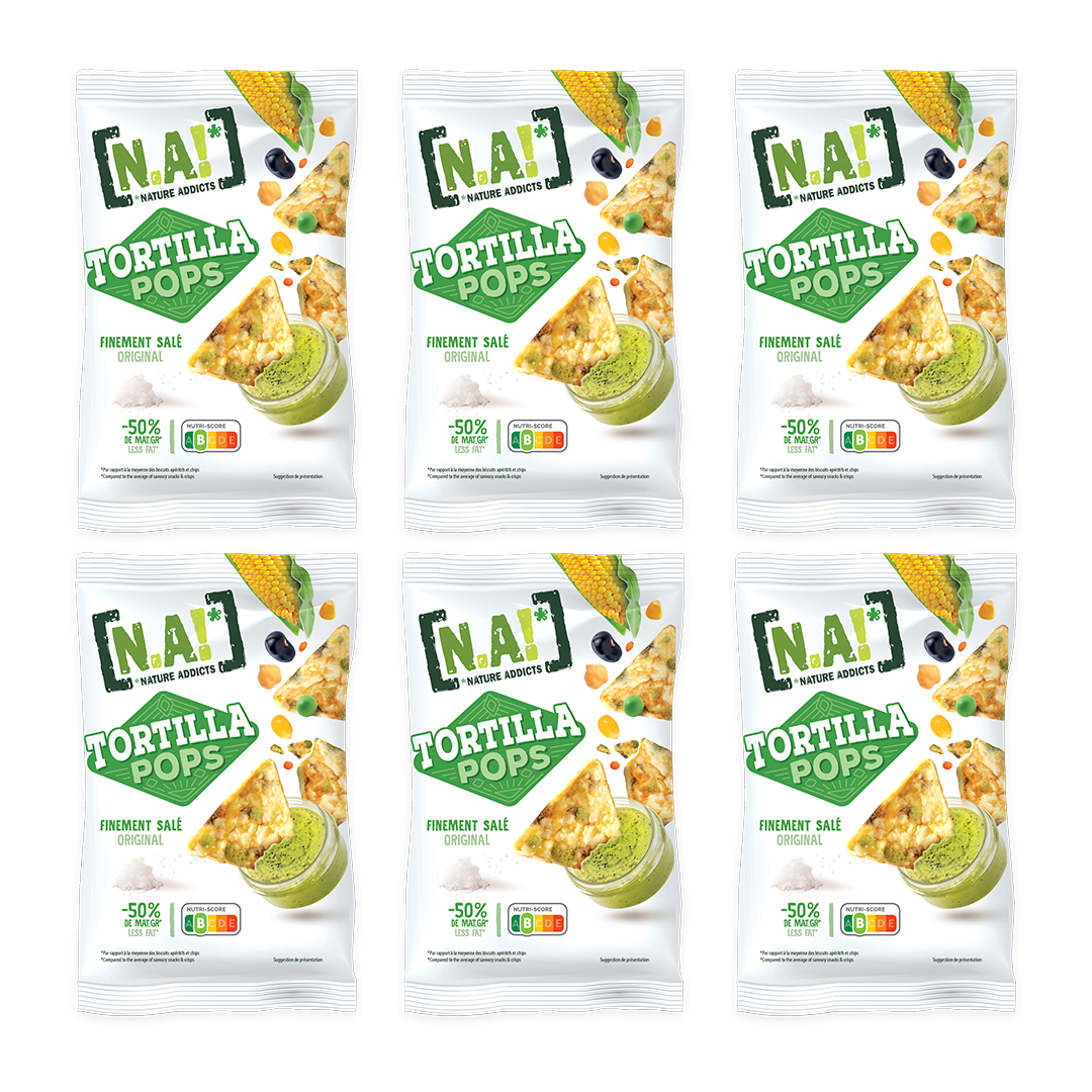 25% off on Nature Addicts 6x 80g Tortilla Pops | OneDayOnly