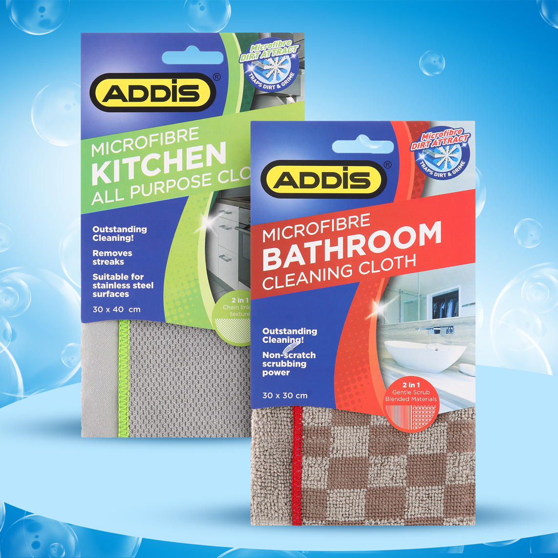 52% off on Addis 18x Microfibre Cloths | OneDayOnly