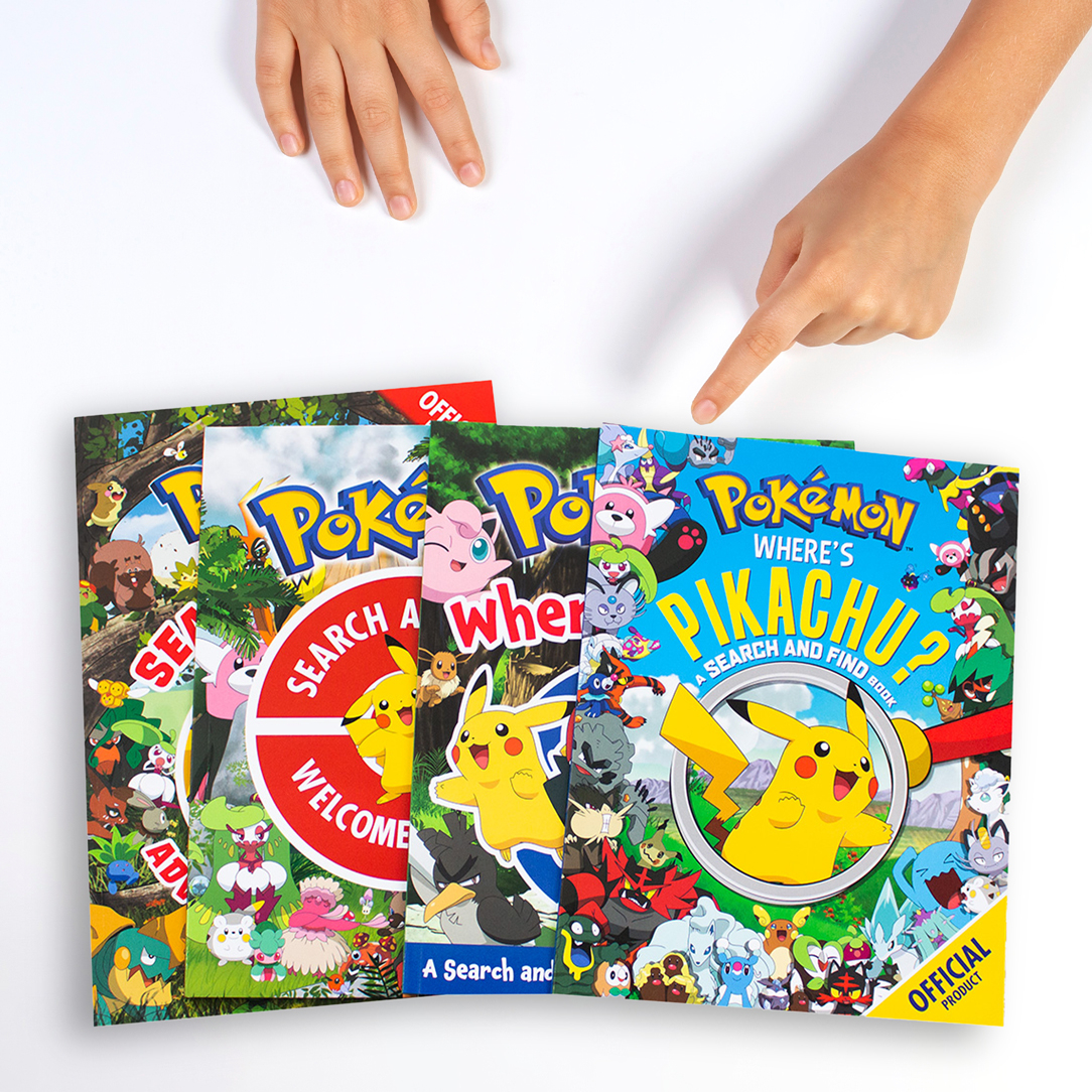 50% off on Pokémon Search and Find Books | OneDayOnly