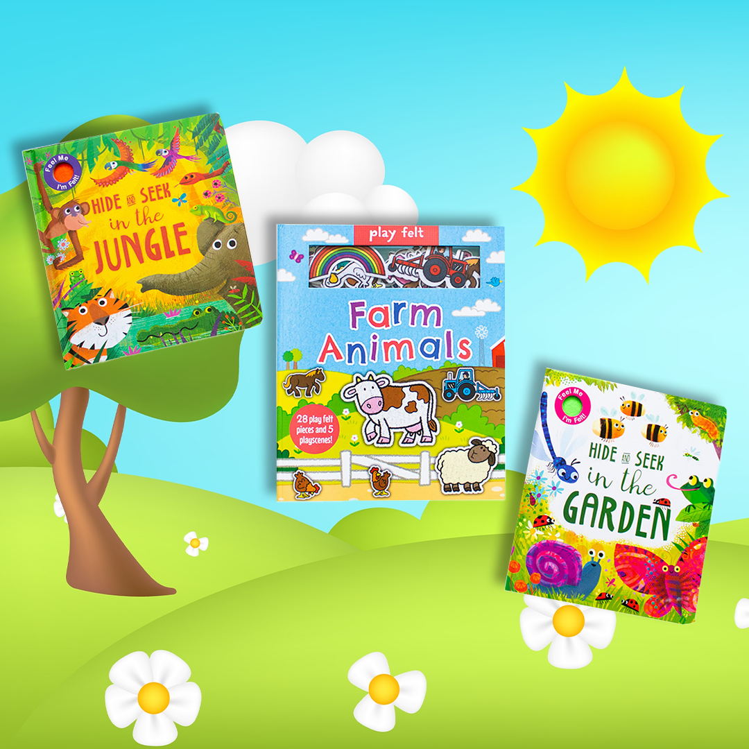 40% off on Felt Fun Toddler Board Book Bundle | OneDayOnly