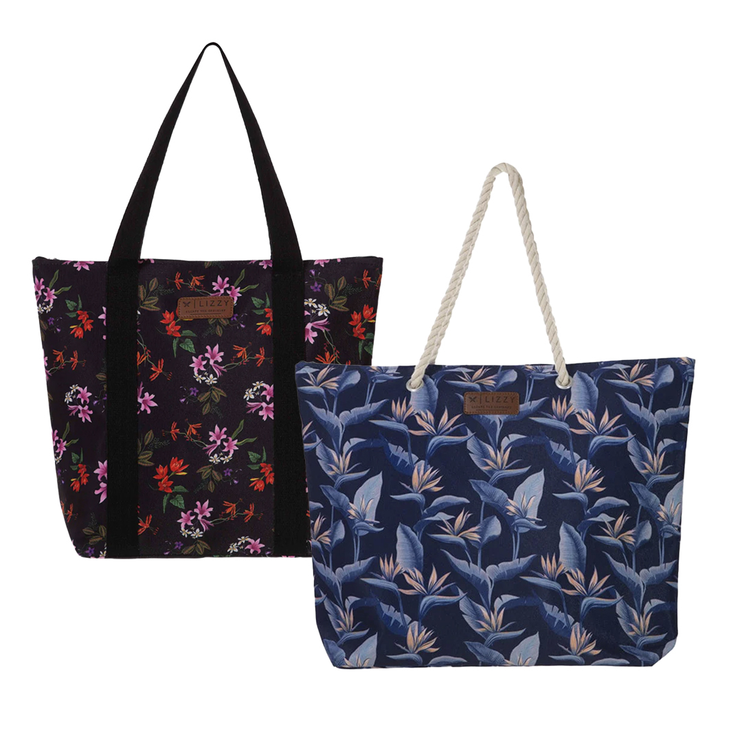 33% off on Lizzy Ladies Floral Beach Bags | OneDayOnly