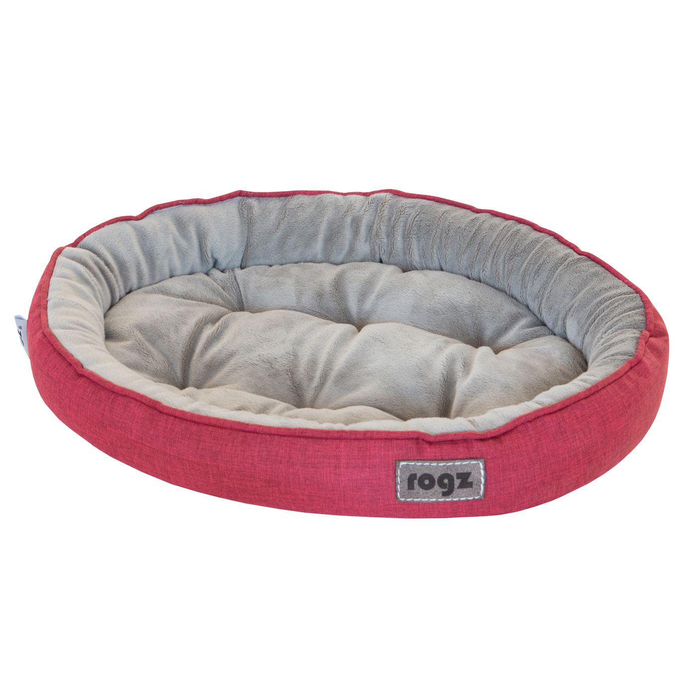 29% off on Rogz Cuddle Oval Red Cat Bed | OneDayOnly