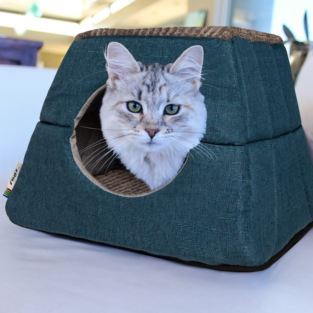28% off on Rogz 2-in-1 Oslo Igloo Cat Bed | OneDayOnly