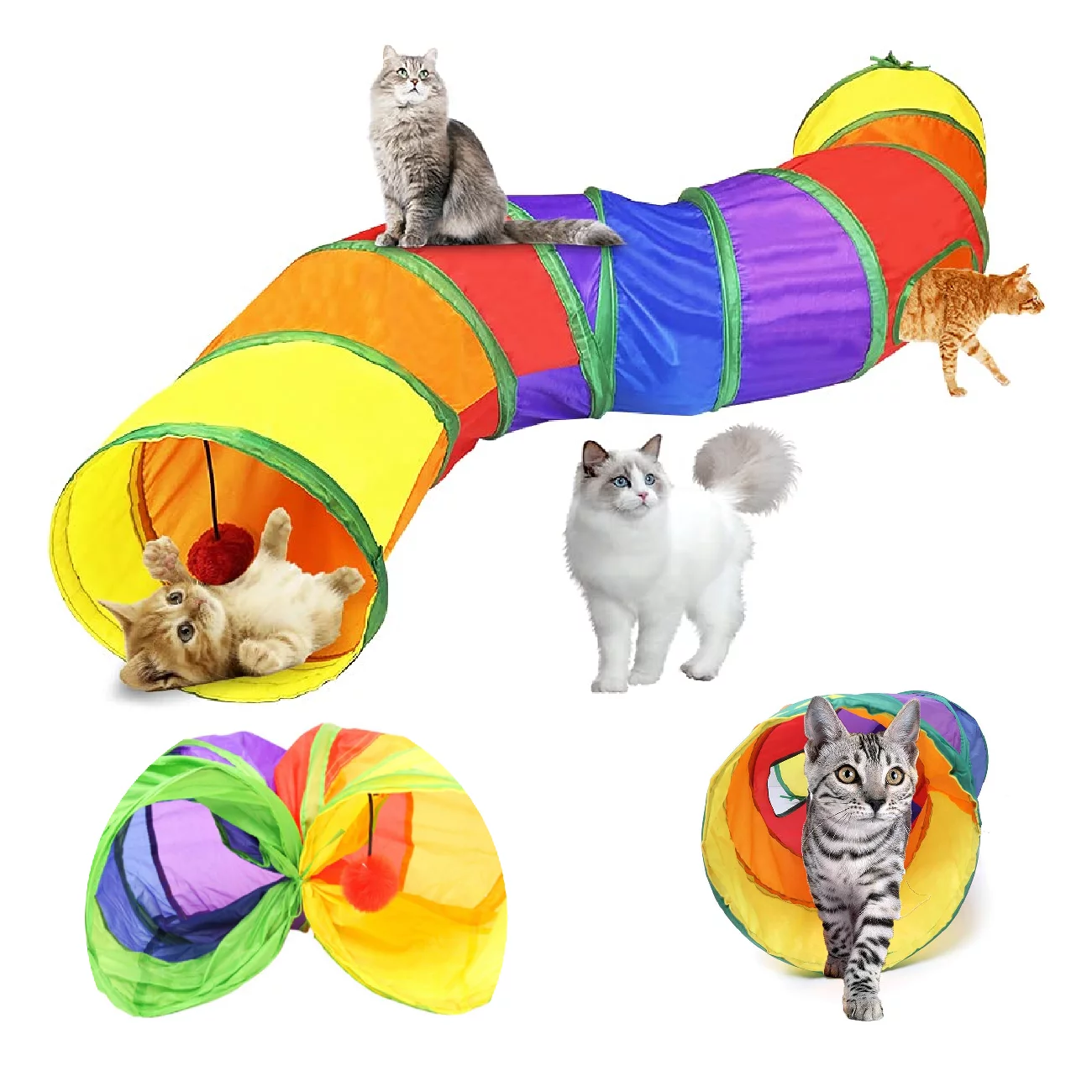 29% off on 2-Way Collapsible Tunnel Toy | OneDayOnly