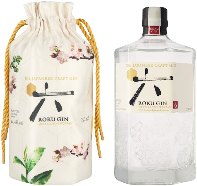 Roku 750ml Japanese Gin In Giftbag | OneDayOnly