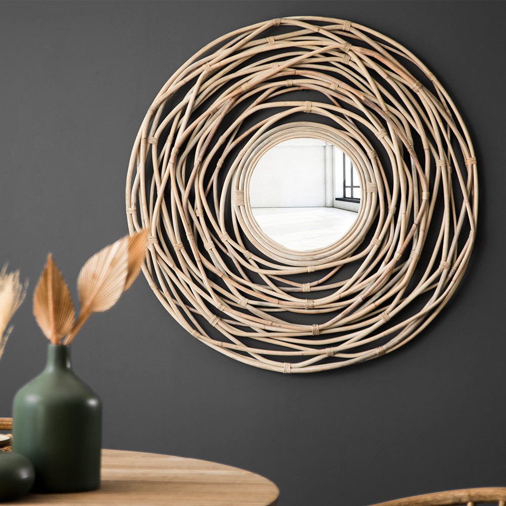 R500 off on Pinto Mirror with Rattan Frame | OneDayOnly