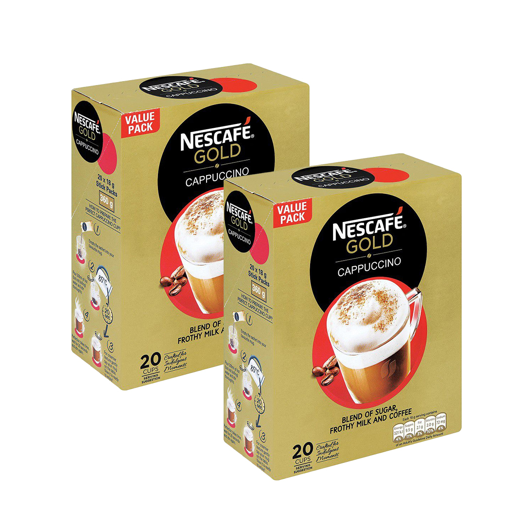 31% off on 2x 20's Cappuccino Sachets | OneDayOnly