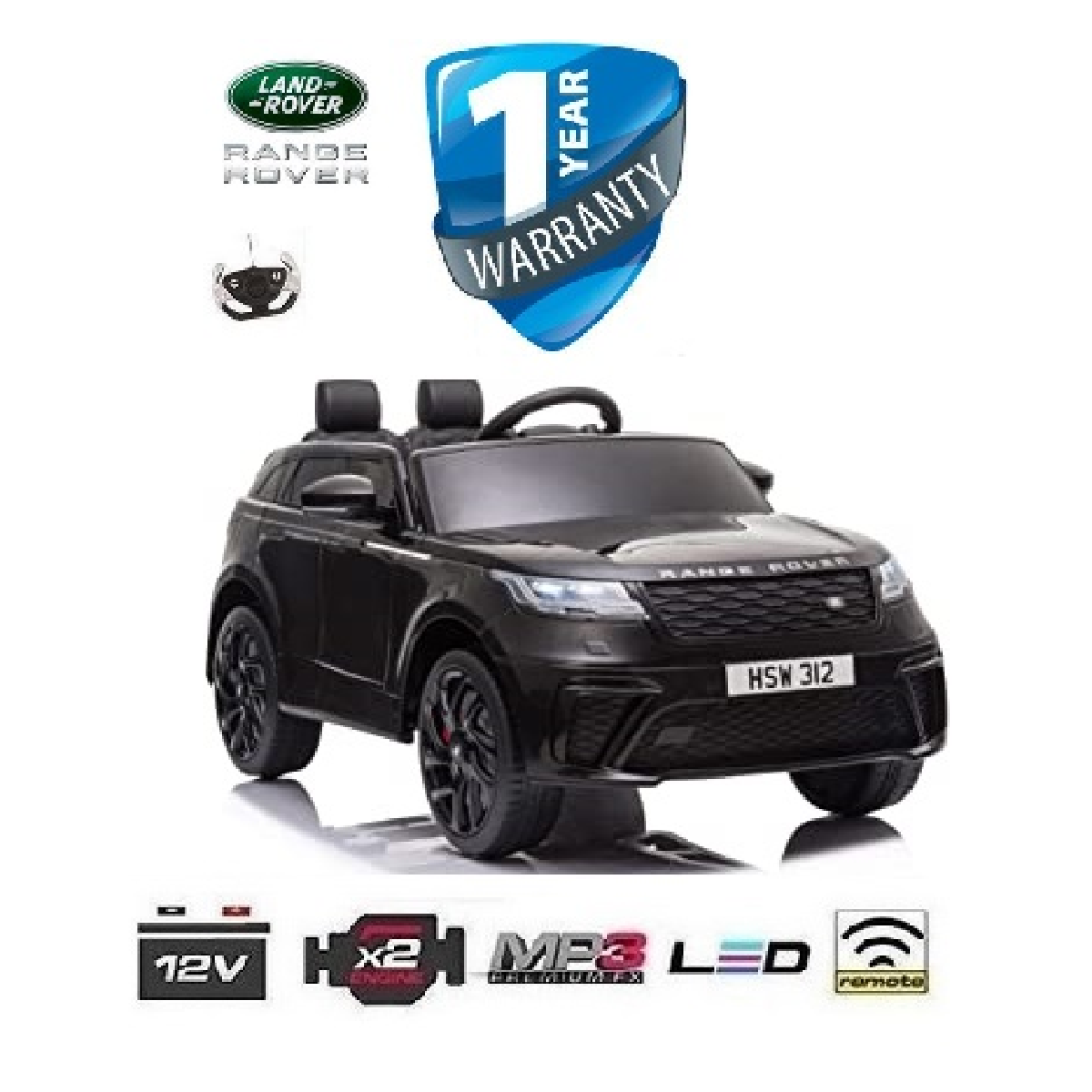 25% off on Kids Electric Ride On Range Rover | OneDayOnly