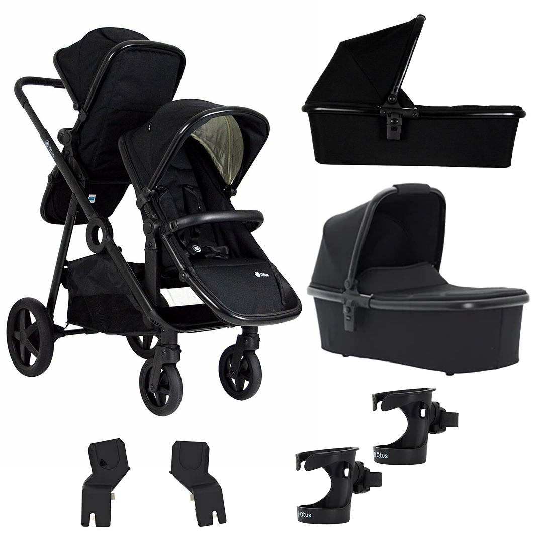 45% off on Qtus Duet Pro Twins Stroller Bundle | OneDayOnly