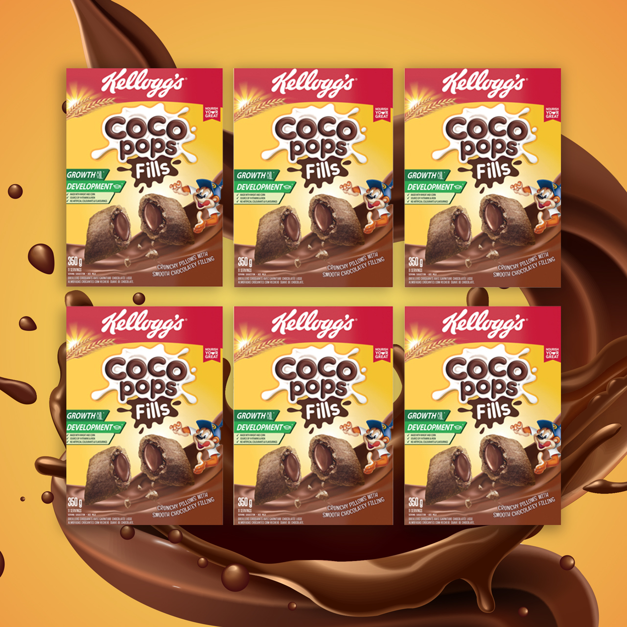 21% off on 6x 350g Coco Pops Fills Cereals | OneDayOnly