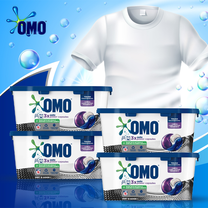 13% off on OMO 4x 16's 3-in-1 Laundry Capsules | OneDayOnly