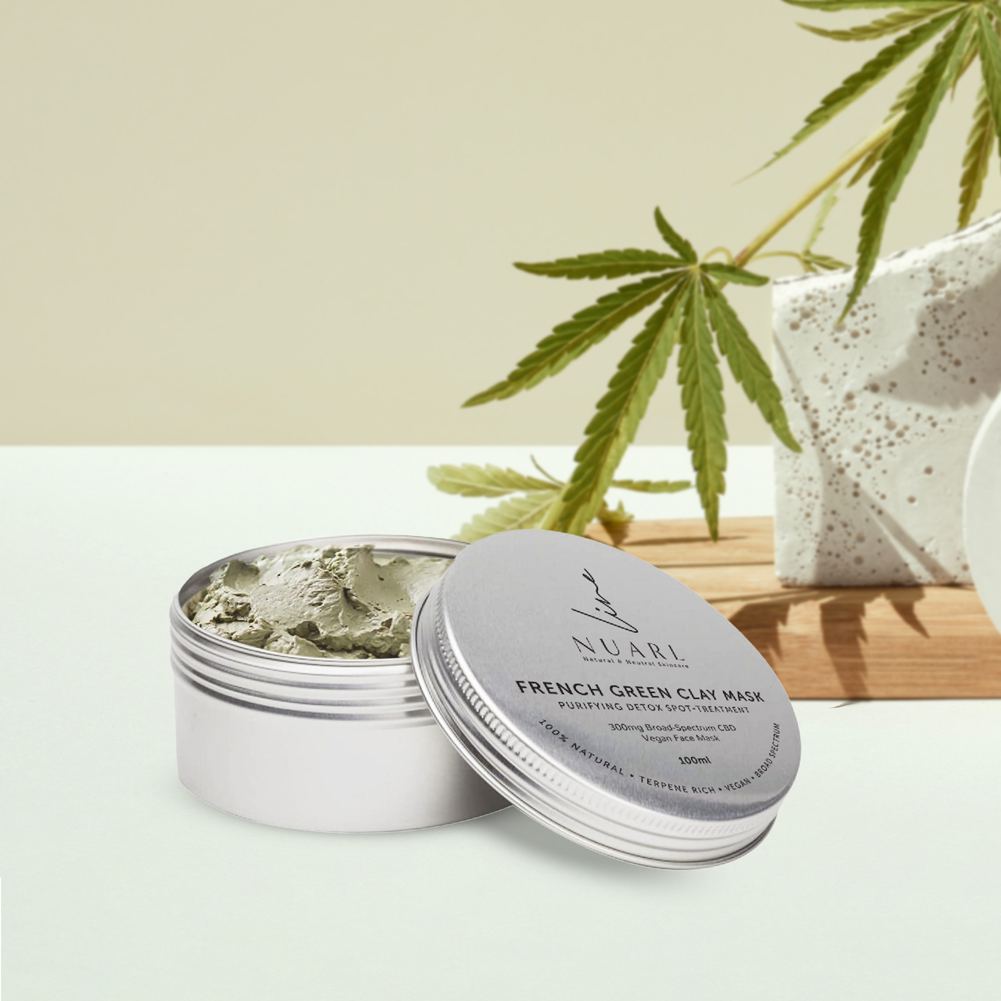 23% off on Nuarl Line 100ml CBD Clay Mask | OneDayOnly