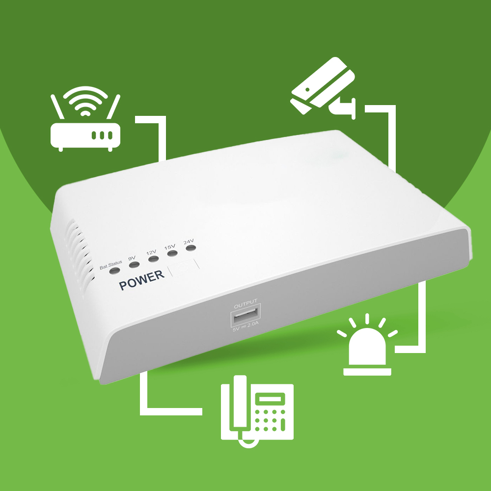 22% off on Hyper Tech 17W 8800mAh Mini DC UPS | OneDayOnly