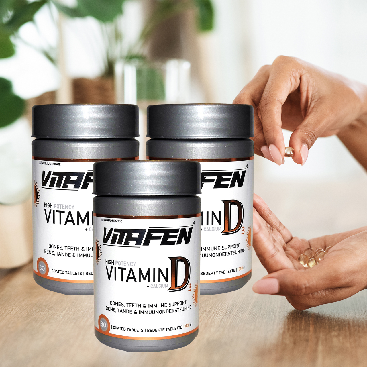 24% off on Vitafen 3x 30 Vitamin D3 Tablets | OneDayOnly