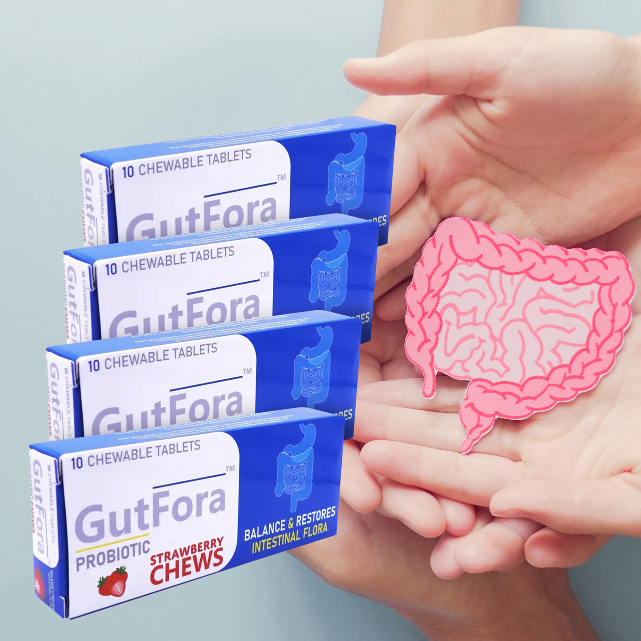 25% off on 4x 10's Probiotic Strawberry Chews | OneDayOnly