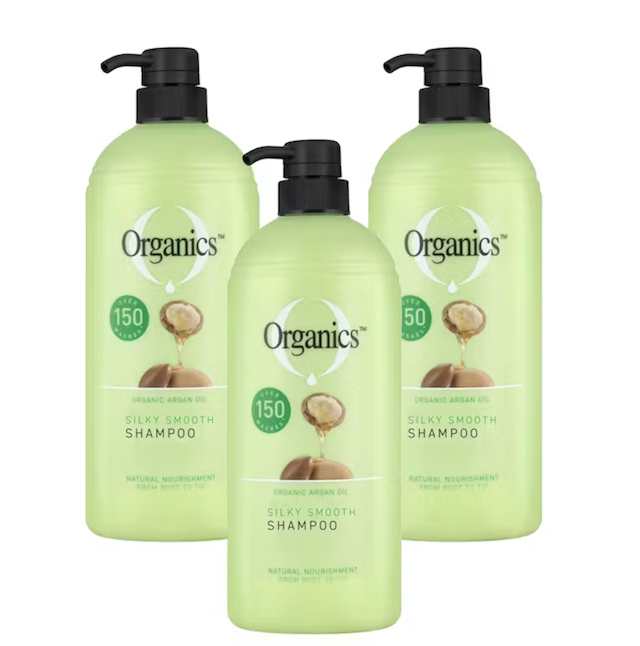 Organics 3x 1L Shampoos | OneDayOnly